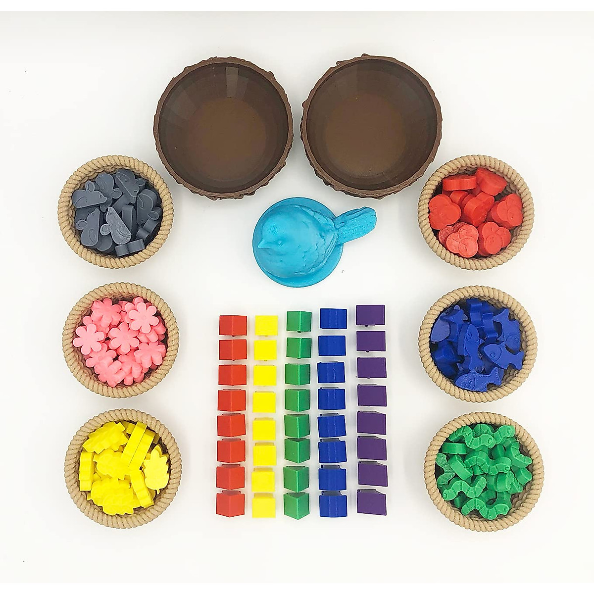 Wingspan Full Upgrade Kit - 3D Printed Full Original Token Replacement Set 229pc