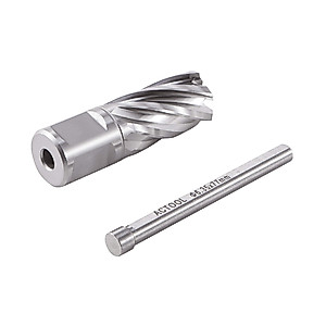 ACTOOL 3/4" Diameter × 1" Depth of Cut HSS ANNULAR Cutter with 3/4'' Weldon Shank