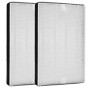 Drolma F2 A2 replacement filter, compatible with 3M Filtrete Air Purifier models FAP-C02WA-G2,FAP-C03BA-G2,FAP-C02-F2,FAP-T03-F2 and FAP-TO3-A2, 2pack