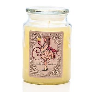 Courtney's Candles Honeysuckle Maximum Scented 26oz Large Jar Candle