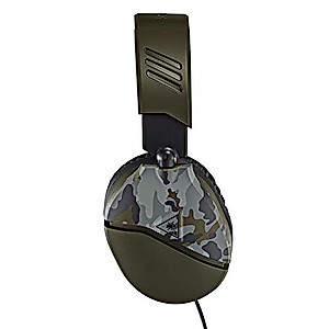 Turtle Beach Recon 70 Multiplatform Gaming Headset for Xbox Series X/ S, Xbox One, PS5, PS4, PlayStation, Nintendo Switch, Mobile,& PC with 3.5mm-Flip-to-Mute Mic, 40mm Speakers-Green Camo