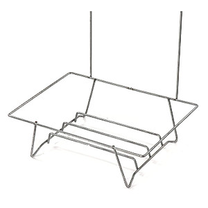 Good L Shopping Basket Stand with Black Sign