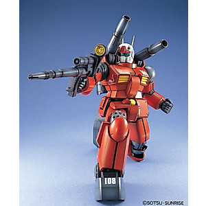 Bandai Hobby MG 1/100 RX-77-2 Gun Cannon Gundam Model Kit