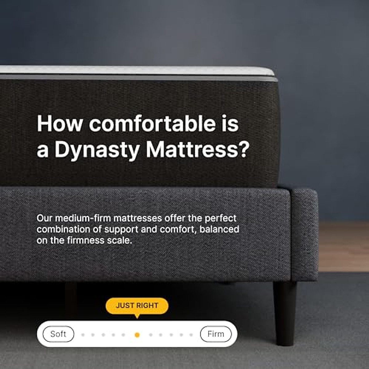 DynastyMattress King Mattress 14.5” Inch CoolBreeze Plush Medium-Soft Gel Memory Foam Mattress Bed, King Size 60x80 (USA Made)