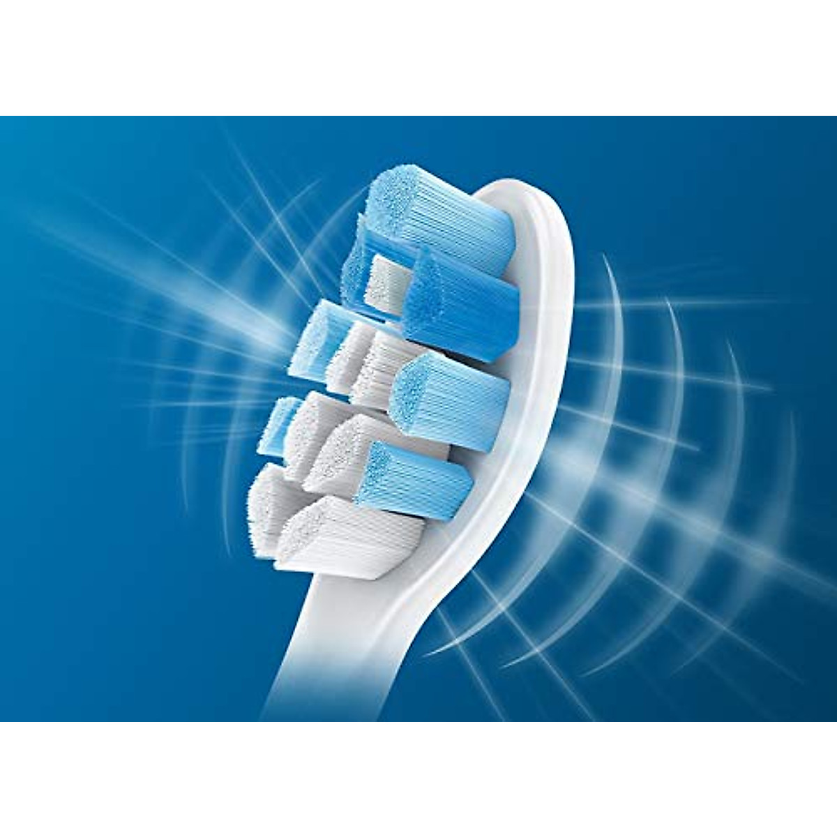 Philips Genuine Sonicare Optimal Plaque Control replacement toothbrush heads, HX9033/65, White 3-pk