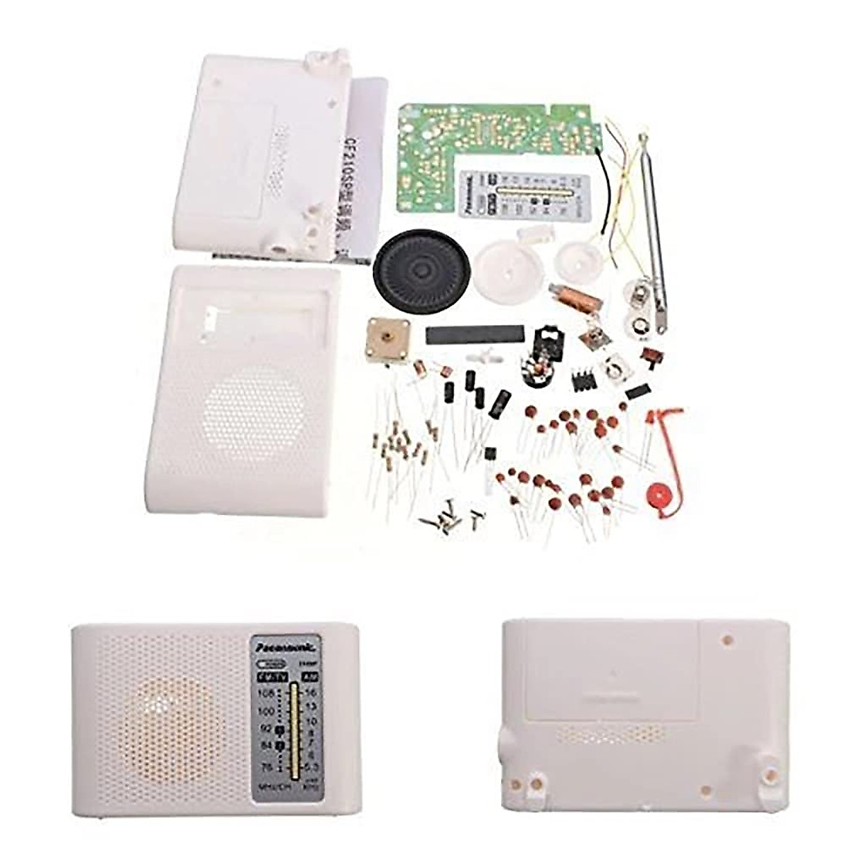 AIMELIAE 1PC AM FM Radio Kit Parts CF210SP Suite For Ham Electronic Lover Assemble DIY