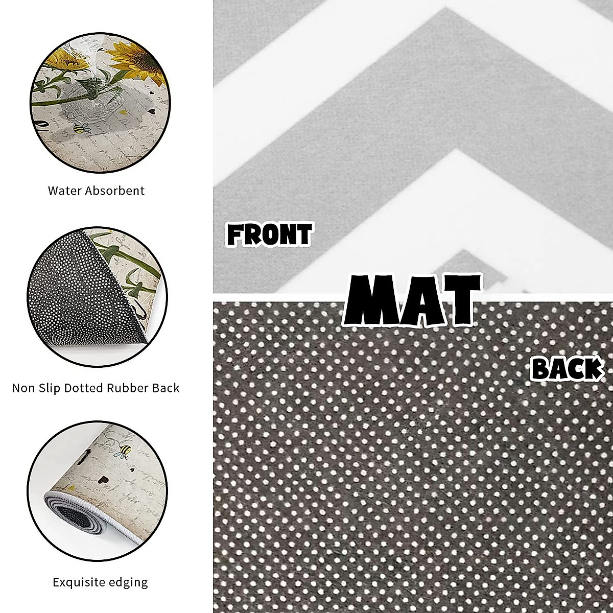 Kitchen Rugs Set Red Chili Peppers Shot from Above on Rustic Wooden Table Kitchen Mat for Floor Non-Slip Washable Kitchen Runner Doormat Bath Rug Carpet Comfort Standing Mats Decorations