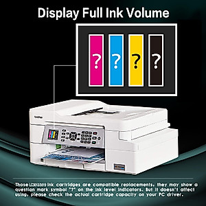 Kingjet Compatible Ink Cartridge Replacement for Brother LC3013 / LC3011 Use with MFC-J487DW MFC-J491DW MFC-J497DW MFC-J690DW MFC-J895DW Inkjet Printers, 6 Pack(2Cyan 2Magenta 2Yellow)