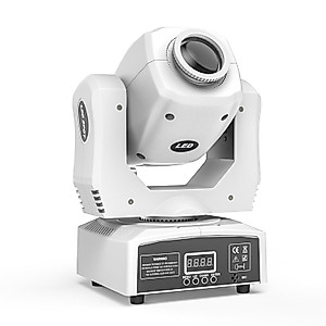 U`King 100W LED Moving Head Light Stage Lighting DJ Lights 8 Gobos Beam Wash Light by DMX and Sound Activated Control Professional 9/11 Channels for Church Wedding Disco Party Nightclub Live Show