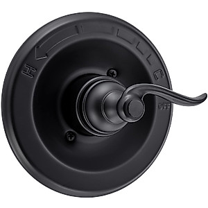 Pressure-Balancing Valve Trim Replacement for D 14 Series, Matte Black