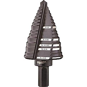 Milwaukee 48-89-9212 Step Bit #12 7/8" - 1-3/8"