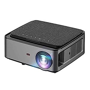 TOEWOE Mini Projector, Portable Video Projector, 50000 Hours Multimedia Home Movie Projector, Compatible with Full HD 1080P HDMI, USB, AV, Laptop, Smartphone