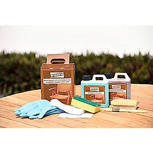 Kevin Amazonia Murano 4-Piece Patio Seating Se SC KINGS4DEEP_KH | Eucalyptus Wood | Ideal for Outdoors and Poolside, 118Lx42Wx36H, Khaki