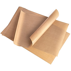 GOURMEO Nonstick Baking Sheets for Baking Accessories - Set of 3 Heat-Resistant & Reusable Baking Sheet Liners for Kitchen Essentials - 12.5 x 18 inch Dishwasher Friendly Mat Set