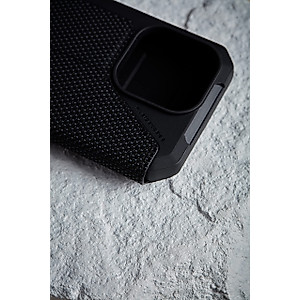 URBAN ARMOR GEAR UAG Designed for iPhone 14 Pro Case Kevlar Black 6.1" Metropolis Folio Flip Wallet Rugged Protective Cover with Card Holder Compatible with Wireless Charging