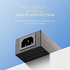 HKY 24V 180W Ac Dc Adapter Charger Compatible with Jackery Portable Power Station Explorer 1000 1002Wh Solar Generator Replacement Power Supply Adapter Charger