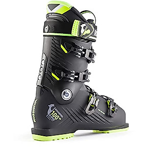 Rossignol Hi-Speed 100 Hv Boots, Color: Black Yellow, Size: 275 (RBL2130-275)