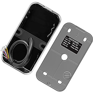 UHPPOTE Metal Structure Card Reader 125KHz Wiegand 26/34 bit Output for Door Access Control System