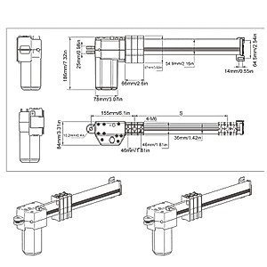 Enhance Your Comfort with The Power Recliner Sofa Motor Actuator 333mm Stroke, IPX4 Protection, DC29V for Electric Sofas and Lift Chairs