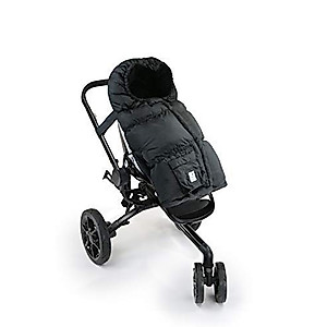 7AM Enfant Stroller Blanket 212 - Adjustable Baby Car Seat Zipped Blanket for Babies Winter, Unisex Multi Purpose Fleece Lined Warm Hooded Toddler Footmuff Water Repellent | (6M - 4T)