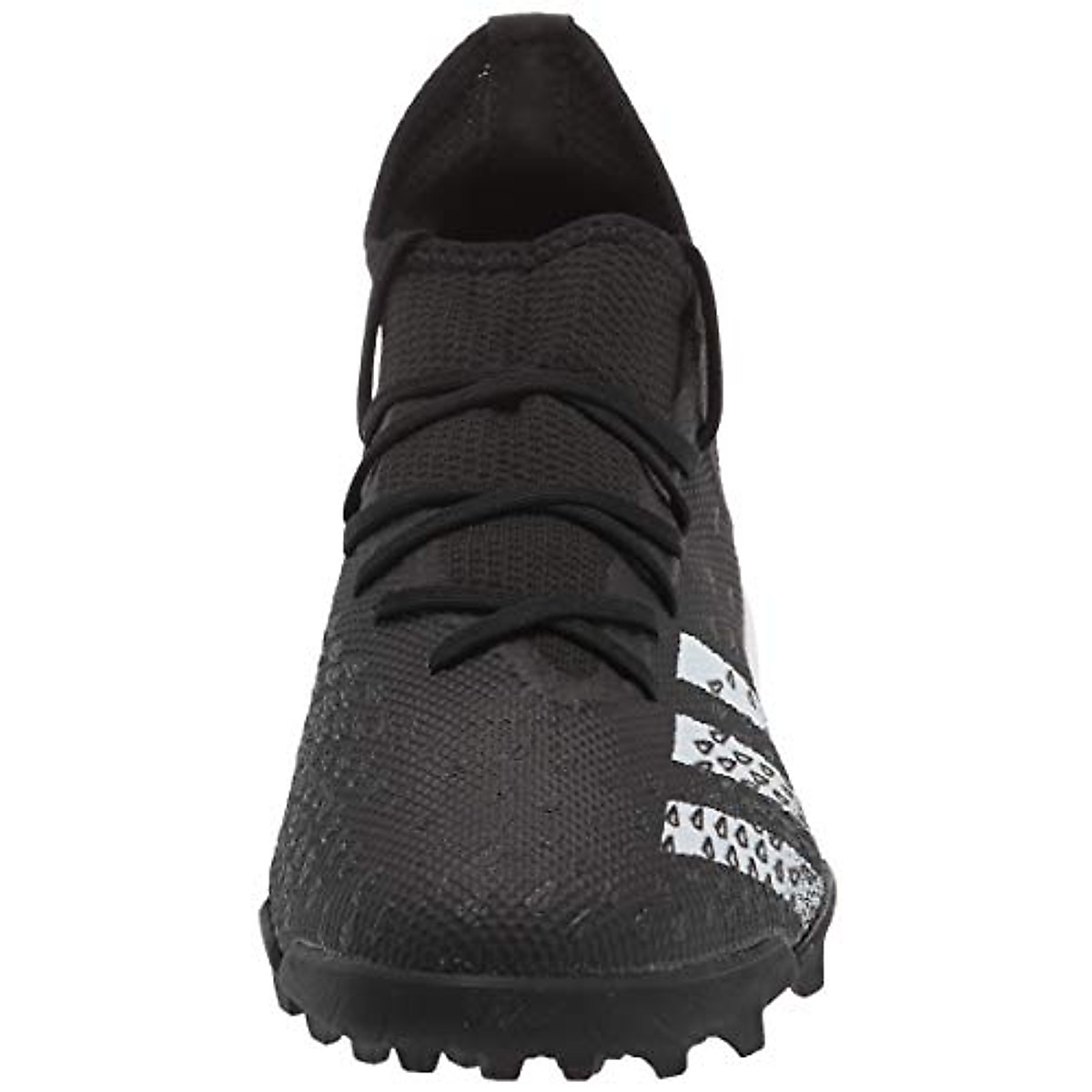 adidas Predator Freak .3 Turf Soccer Shoe (mens) Black/White/Black 10.5