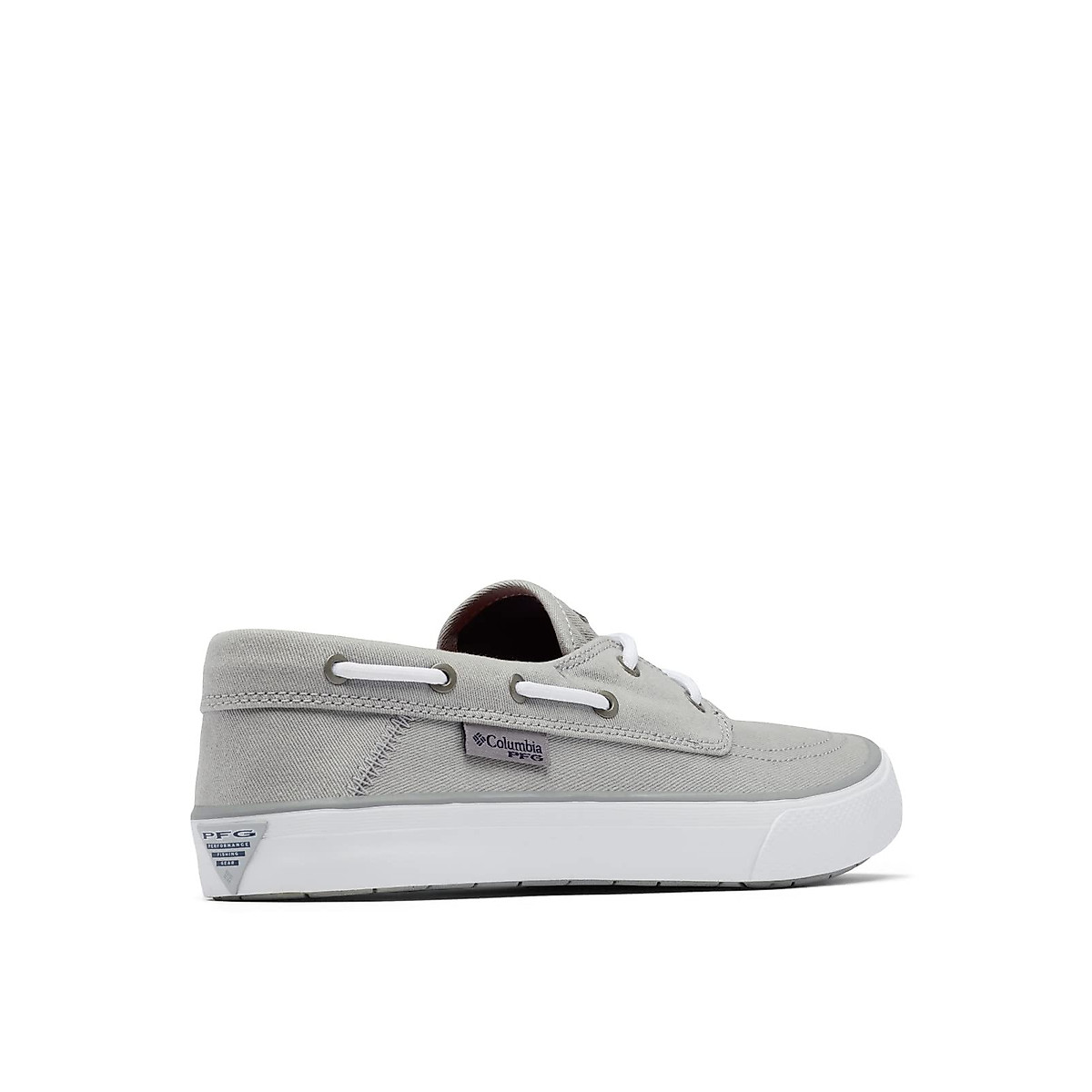 Columbia Men's Slack Tide Boat PFG, Steam/White, 13