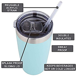 WORLDS WORST VEGAN WHITE 20 oz Drink Tumbler With Straw | Laser Engraved Travel Mug With grilling Quotes | Compare To Yeti Rambler | Best Gift Idea For Birthday with BBQ Quotes | OnlyGifts.com