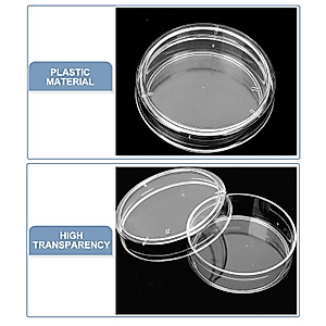 Petri Dishes with Lids:35mm/60mm/70mm Bioresearch Petri Dish Plate Culture Dishes for Science Projects Laboratories Biological Themed Party,30 pcs