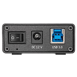 Xcellon 7-Port Powered USB 3.0 Slim Aluminum Hub with 2 Dual Data/Charging Ports