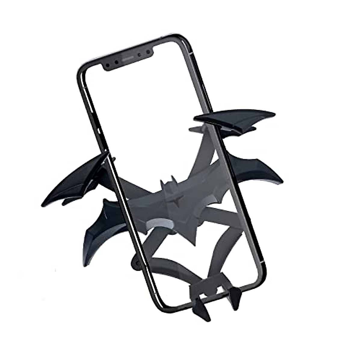 RANGUOWEN Car Vent Dark Bat Phone Holder Mount Creative Bat Car Air Vent Phone Holder Unique Cell Phone Mount for Car Accessories for Men Gifts Gravity Automatic Locking Hands Free