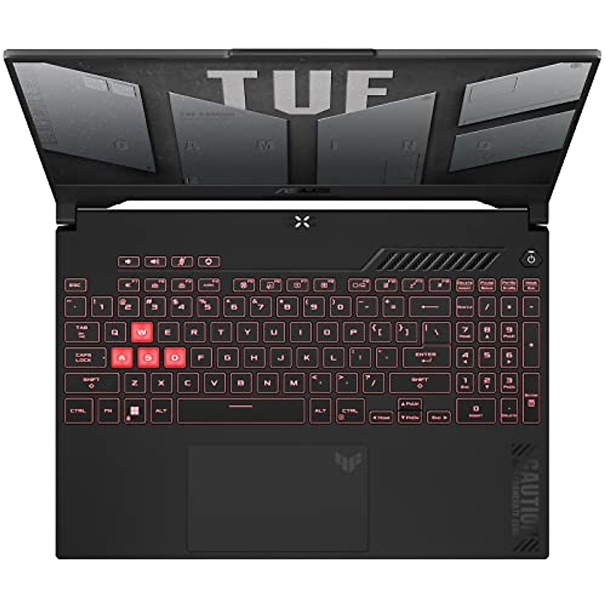 EXCaliberPC 2023 ASUS TUF Gaming A15 FA507NU-DS74 (AMD Ryzen 7 7735HS, 32GB RAM, 1TB NVMe SSD, RTX 4050 6GB, 15.6" 144Hz FHD, Windows 11) Gaming Notebook - Mecha Gray