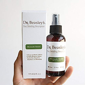 Dr. Beasley's - I14D04 Microsuede Cleanser - 4 oz., Removes Stains, Works on Ultrasuede or Faux Suede