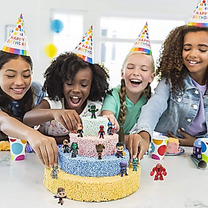 MAIXSUI 26 Pieces Super Hero Action Sets for Boys Mini Superheroes Figures Ornaments Toys Small Superhero Figurines Birthday Party Favors Cake Decoration Cupcake Topper Supplies