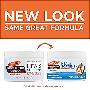 Palmer's Cocoa Butter Formula Daily Skin Therapy Solid Lotion with Vitamin E, Body Moisturizer for Extremely Dry Skin, Softens and Soothes, 7.25 Ounces, (Pack of 1)