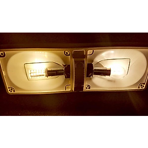 Beispiel 12 Volt BA15S Led Bulbs,1156 1141 DC Bayonet Single Contact Base, 3W AC/ DC12V Low Voltage BA15S Bulb for Landscape RV Camper Interior Marine Boat Trailer Lights,Warm White 2700K, Pack of 3