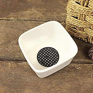 E-outstanding 30-Pack Round Flowerpot Mesh Pad Breathable Leakproof Bottom Grid Mat with Drainage Hole Bonsai Durable Protection 5.5cm Diameter