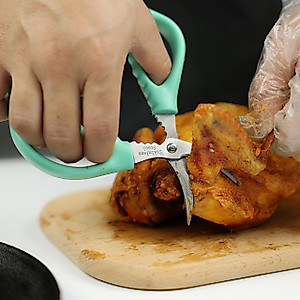 Endurance Kitchen shears Seafood Scissors for Shrimp crab lobster snow crab 6.1 Inch Stainless Steel