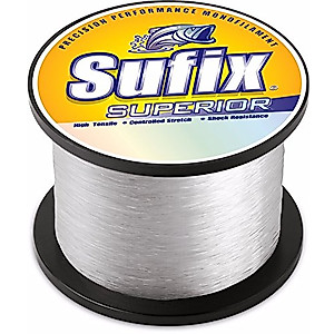 Sufix Superior 30 lb. Test 450 YD, Clear