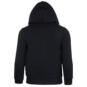 Marvel Avengers Boys Zip-Up Hooded Cosplay Sweatshirt, Black Panther, Hulk, or Miles Morales Spider-Man (Miles Morales, Size 4)