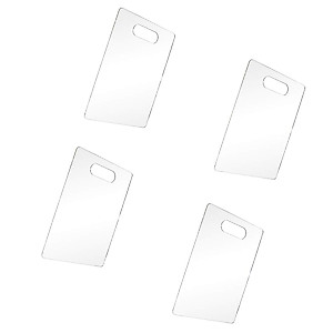 DBM IMPORTS 4 Pc Lucite Clear Acrylic T-Shirt Clothes 10" W X 12" L Folding Board