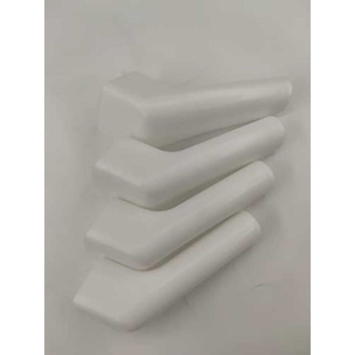 BBMTA Replacement RV Trailer Camper Hardware Extended Rain Gutter 655-FLEX-PW-A RV Trailer Camper Hardware Extended Rain Gutter Spout Spout 4 Left and 4 Right Side