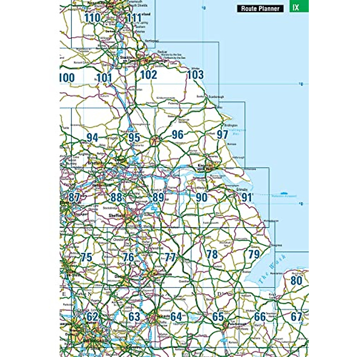 2023 Philip's Big Easy to Read Road Atlas Britain: (Spiral A3)