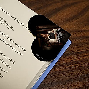 The Vampire Diaries Damon Heart Faux Leather Bookmark - Set of 2