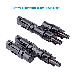 Renogy Accessory 200W Solar Panel Systems w/ 8Ft Tray Cable, 20Ft 10 ...