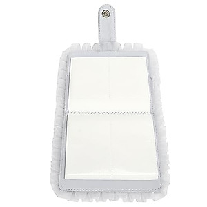 Camera Picture Album, High Transparency 64 Pockets Light Buckle Design Mini Film Photo Album for Display (White)