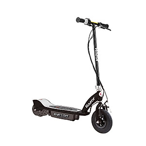 Razor E100 Motorized Kick Scooters, Black/Purple