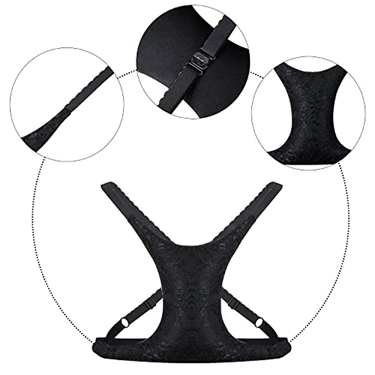 Zcvtbye Anti Wrinkle Bra Pillow Set Breast Wrinkle Prevention, Eliminate and Prevent Chest Wrinkles, Anti Aging Pillow Breast Support for Women (Chest Pillow+Silicone Anti-Wrinkle Face Pads 5pcs)