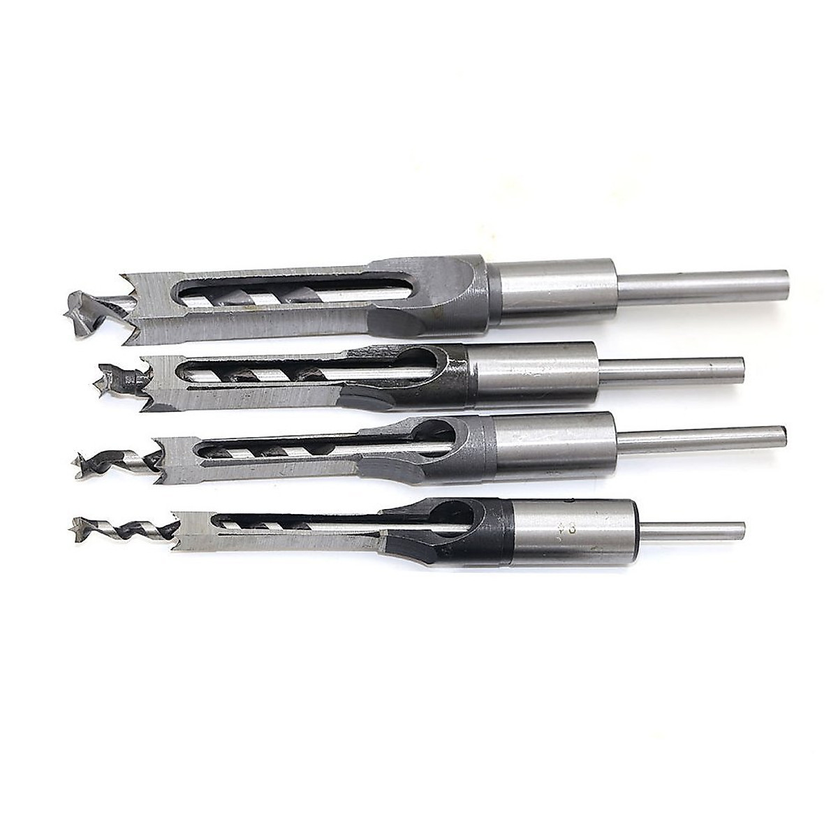 Square Hole Drill Bit,Yingte Woodworking Square Hole Drill Bit Mortising Chisel Hole Saw Drill Bit