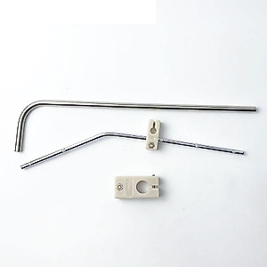 Generic Telescopic Cone Thread Stand Thread Spool Holder Metal Adjustable Height Embroidery Wire Rack Organizer for Singer Accessories Parts 700, Inner diameter 15mm