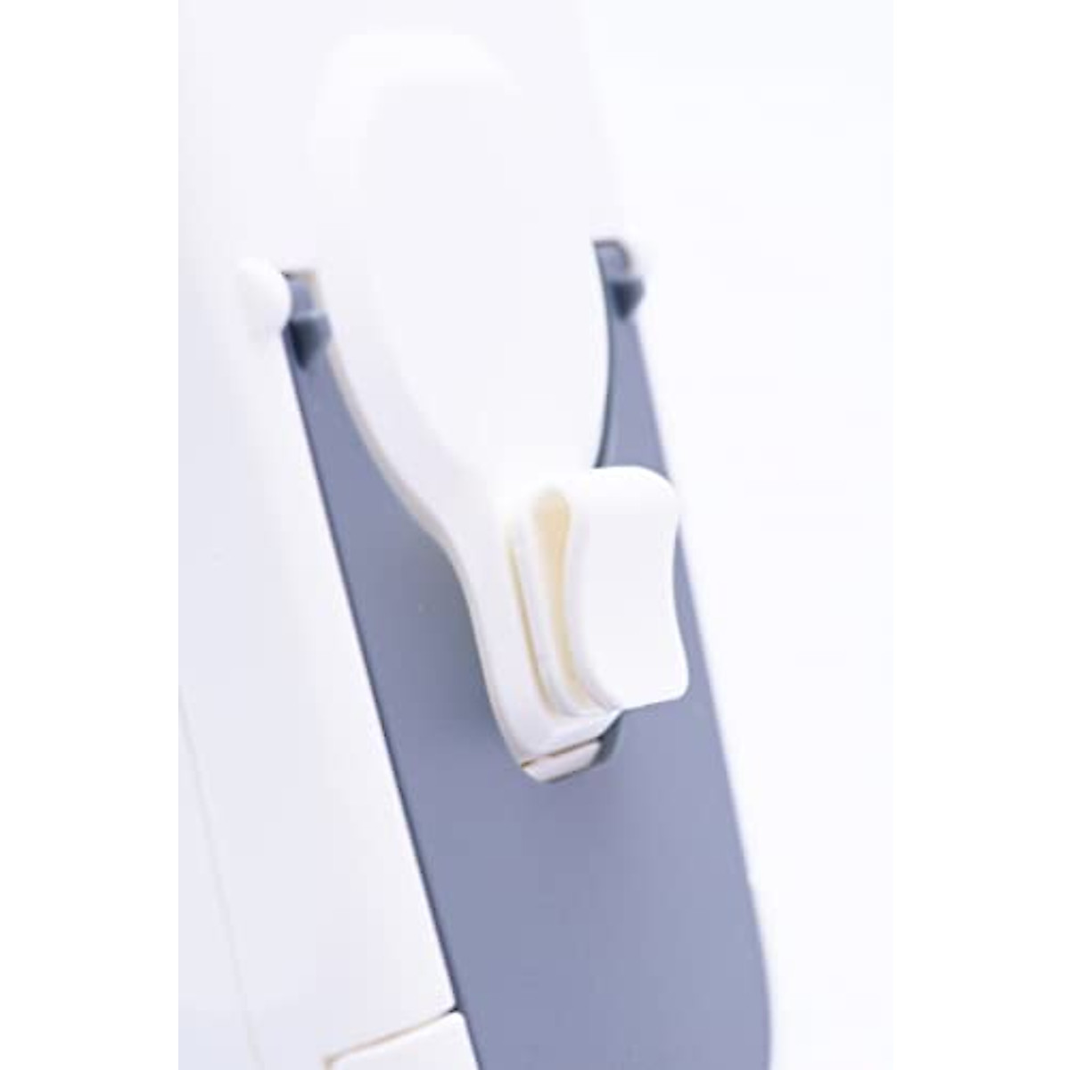 O2COOL Deluxe Necklace Fan | Battery Powered, Hands-Free Personal Cooling Fan w/Adjustable Lanyard, Table Top Stand + Wearable Clip (Grey (2 Pack))